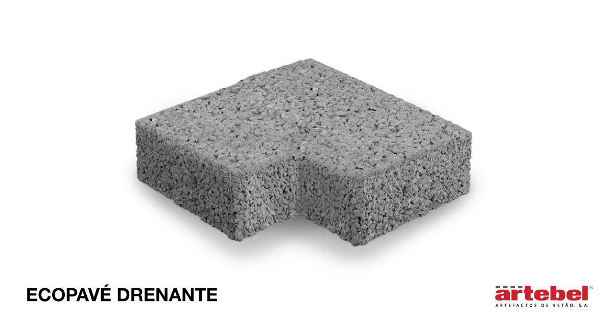 Artebel - Artefactos de Betão | PAVIMENTOS | ECOPAVÉ DRENANTE